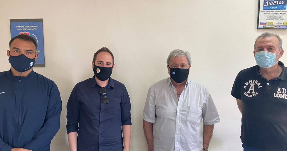 Συνάντηση του προέδρου του Δ.Α.Π.Π.Ο.Σ με την Ελληνική Ομοσπονδία ...