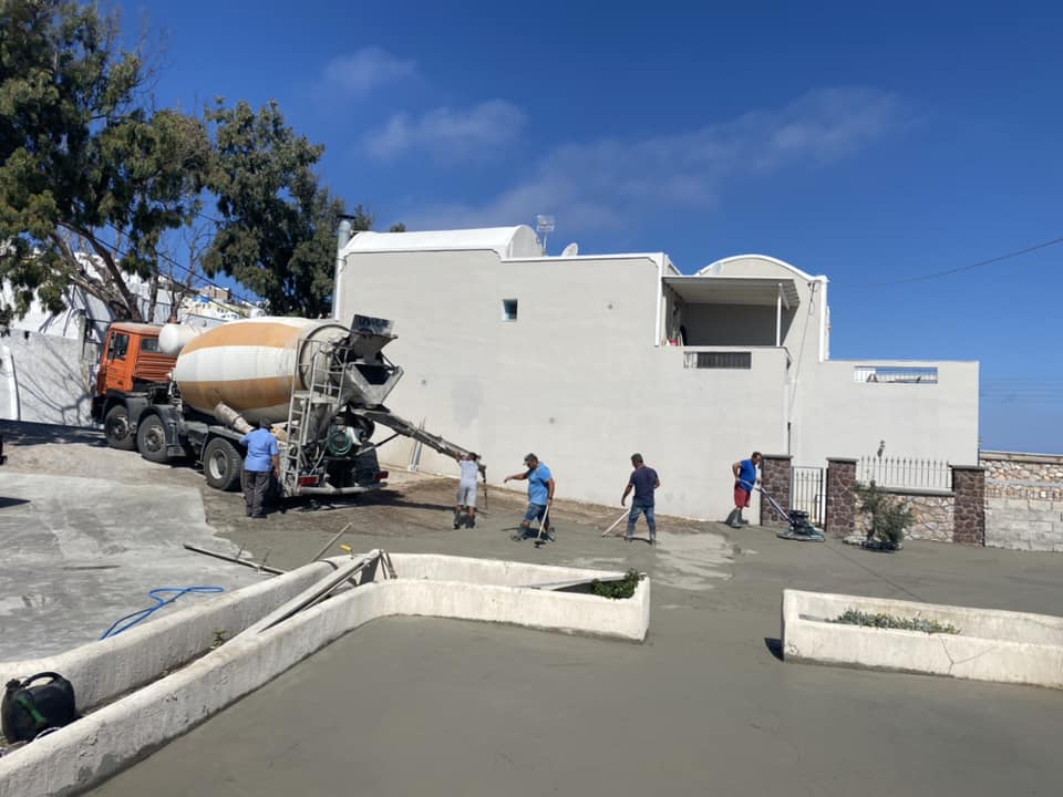 Ασφαλτοστρώθηκε ο αύλειος χώρος της στέγης Κοντοχωριανών